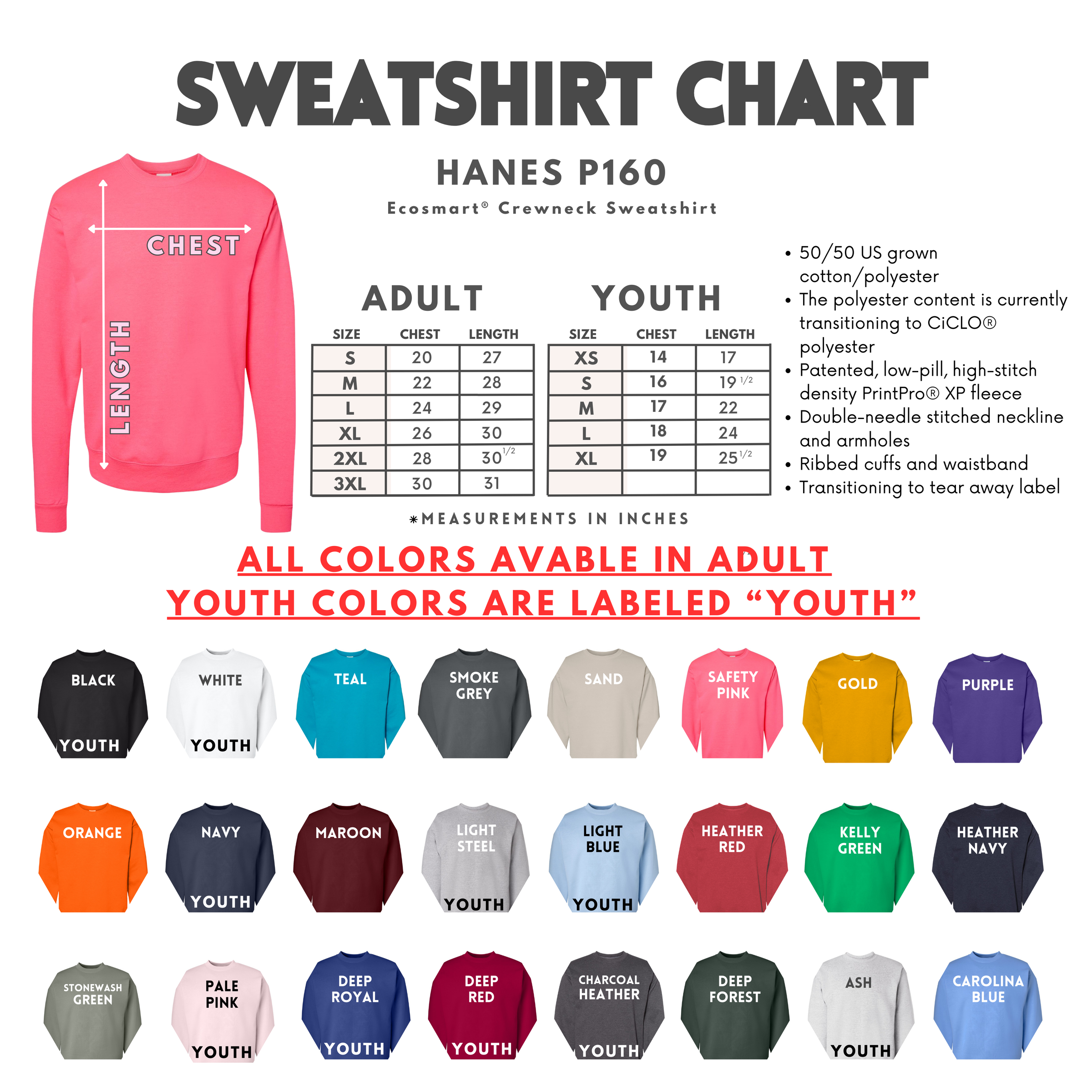 Custom Glitter Applique Team Sweatshirt – Simply Adorable Gifts